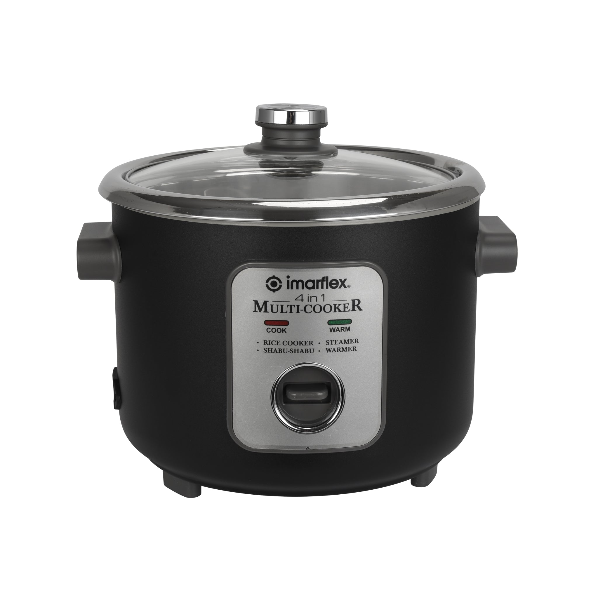 IRC-18LS IMARFLEX 1.8L 4-IN-1 BLK MULTI-COOKER