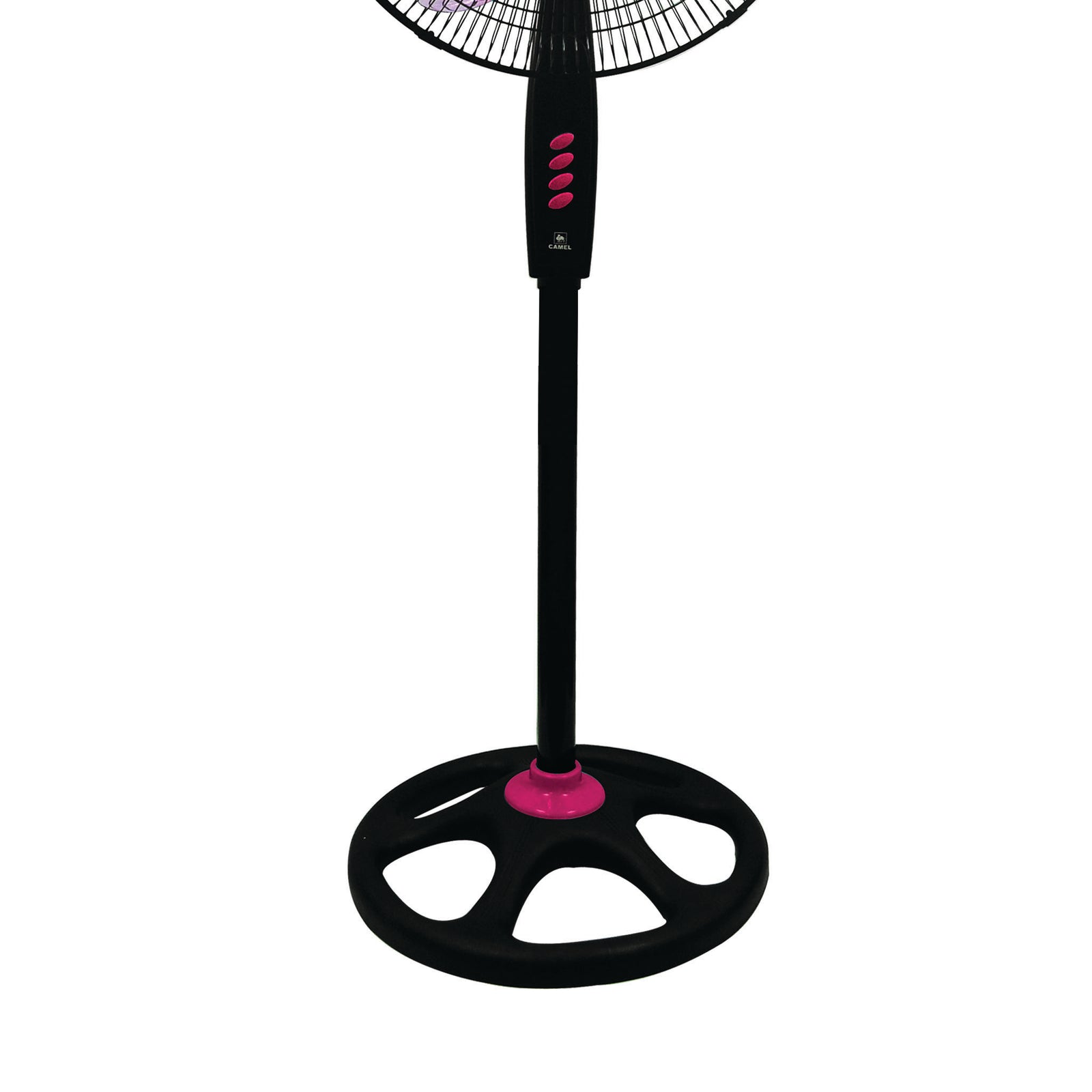 Camel CSF-1609C 16" Black-VPink Industrial Stand Fan