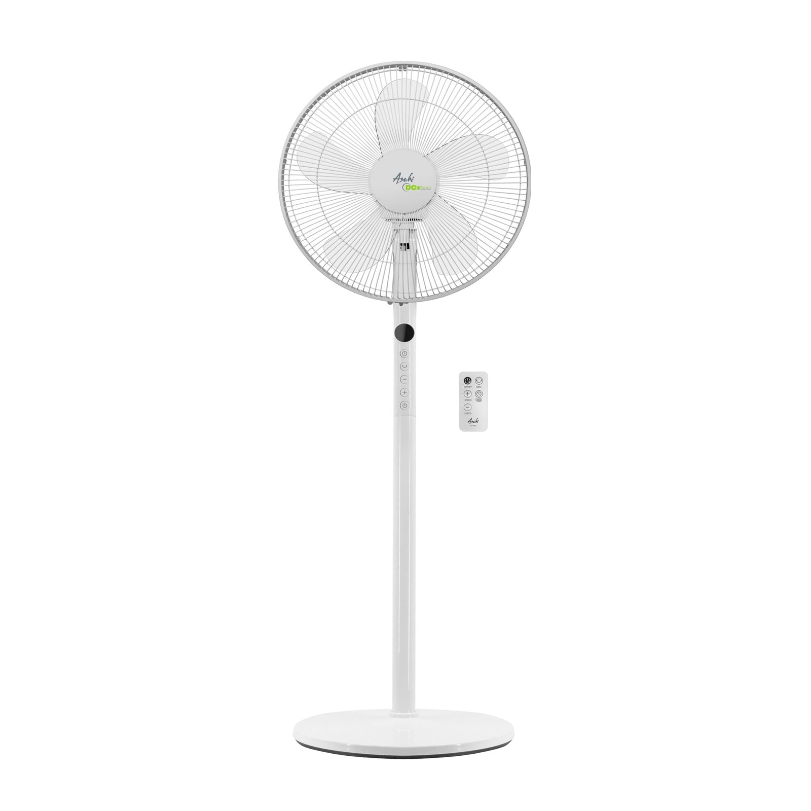 DC-6082 ASAHI STAND FAN 16" INVERTER W/ RC WHITE